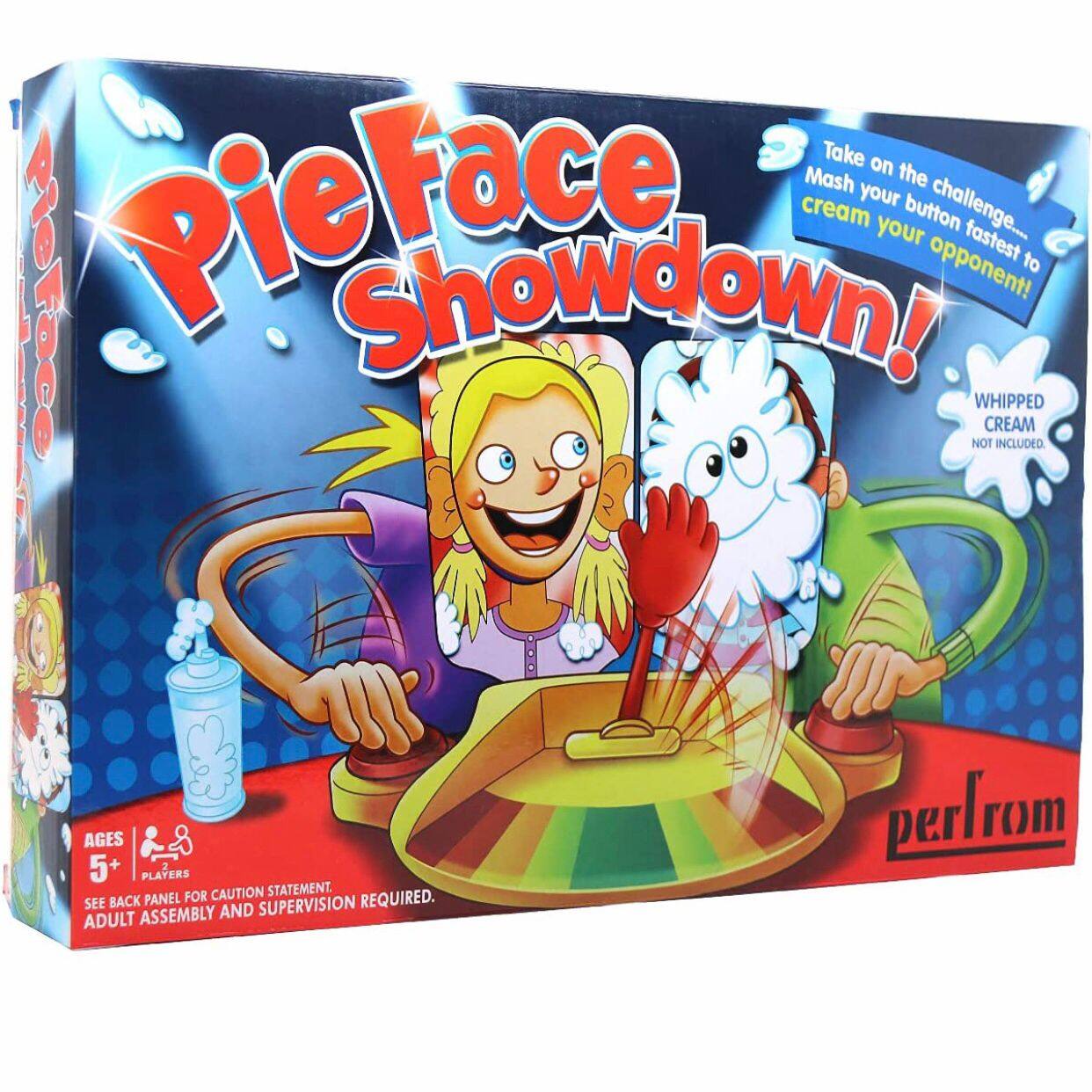 Awotech Pie Face Showdown Family Board Game Table Game Fun Game Family Party Game 桌游 派对游戏 玩具 ...