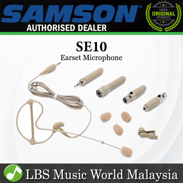 Samson SE10 Earset Microphone with Miniature Condenser Capsule (SE 10 ...