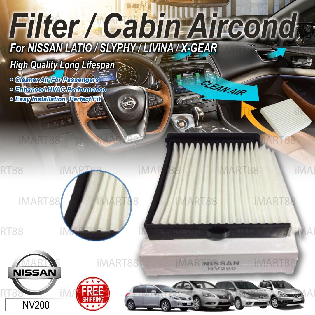NISSAN GRAND LIVINA LATIO SYLPHY NV200 X GEAR Tiida Aircond Premium ...