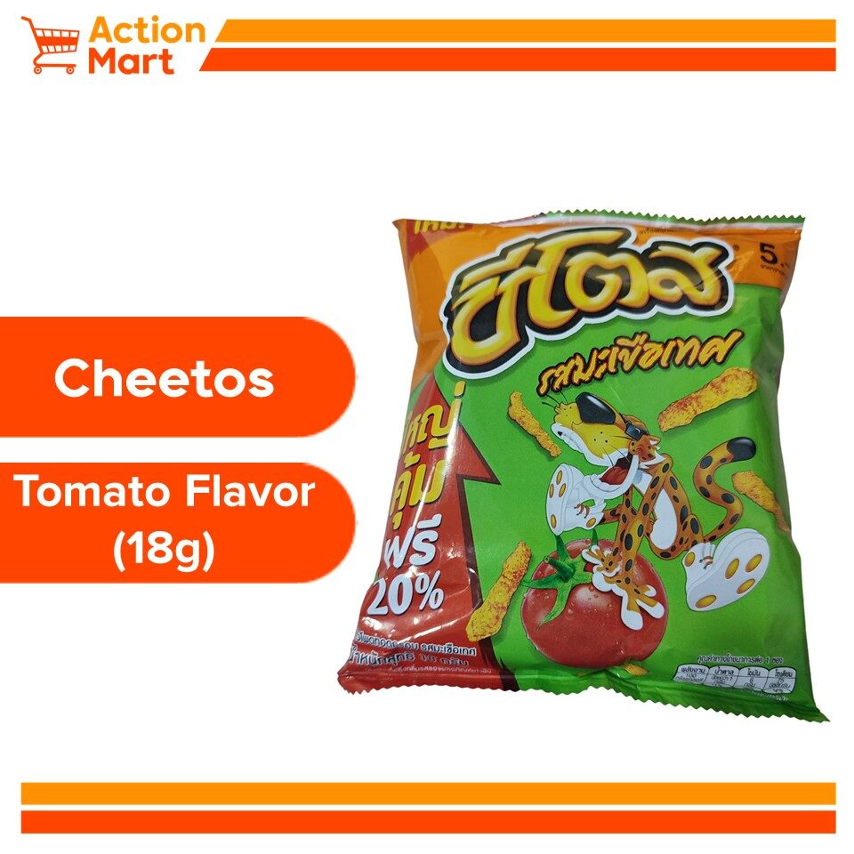 Thailand Cheetos Tomato Flavor(18g) Expired Date : 2 May 2024 | Lazada