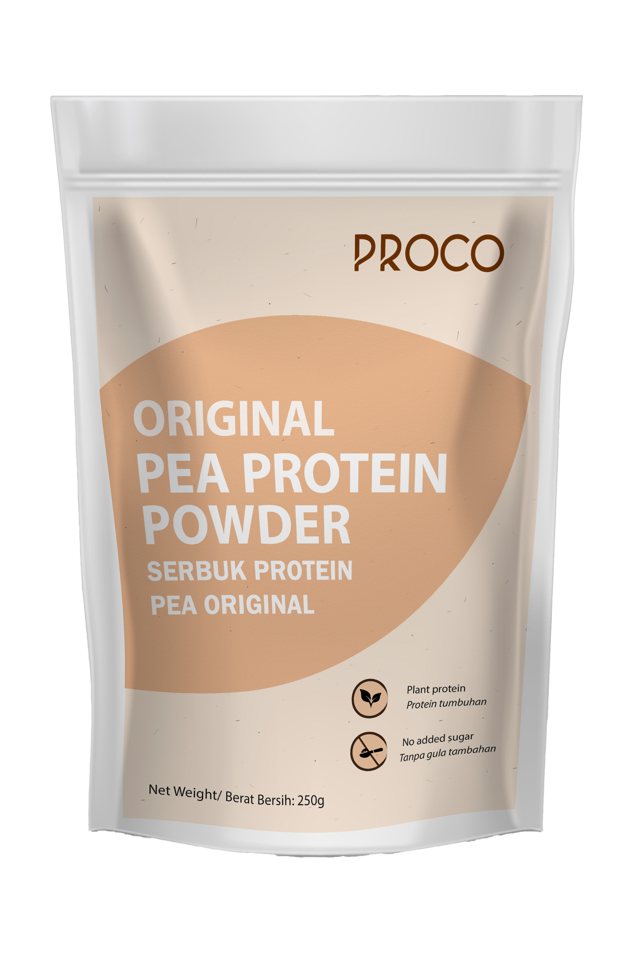 Proco Pea Protein Powder, Original | Zero sweetener | Lazada