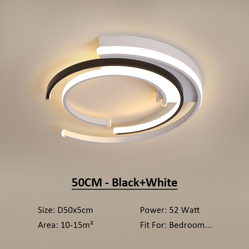 [Remote Dimming] TOMAX 50CM Bedroom Lamp Dim Light Design For Ceiling ...