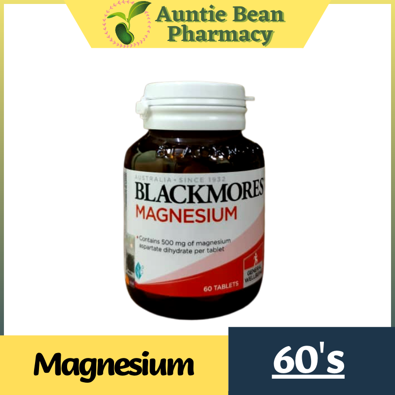 BLACKMORES MAGNESIUM 60 Tablets [ New Packing ] exp:10/2023 | Lazada