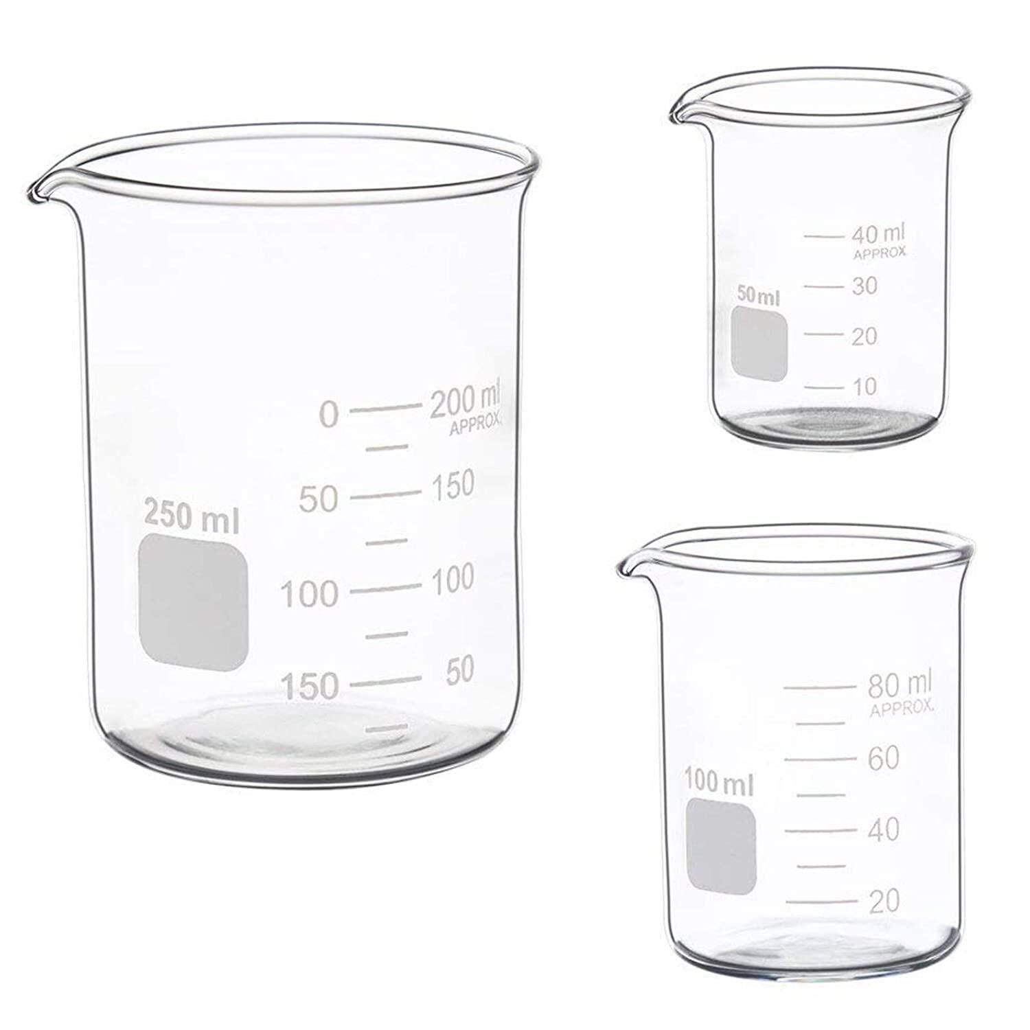 Glass Measuring Low Form Beaker/ Bikar Kaca | Lazada