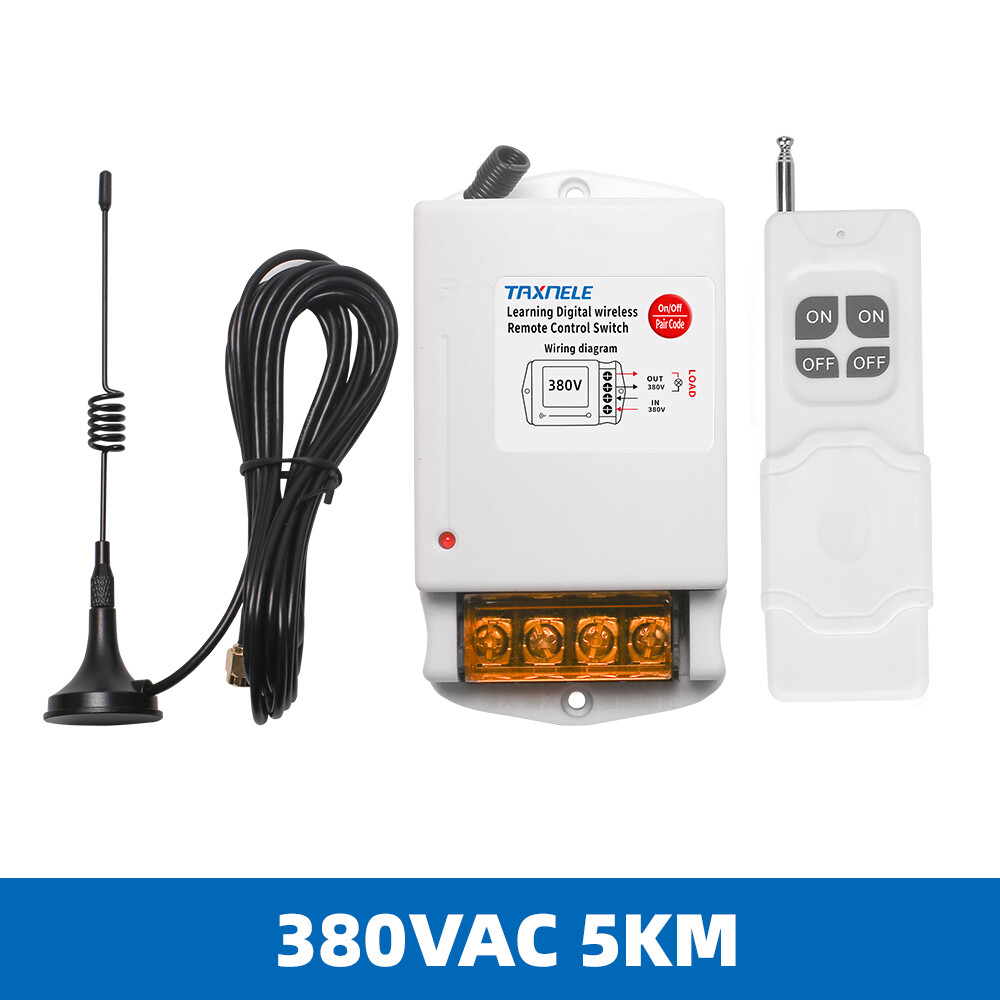 220V Water Pump Wireless Industrial Remote Control Switch Intelligent ...