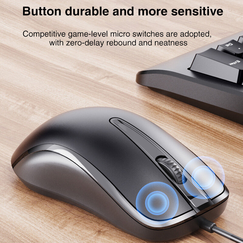 AULA AC106 Keyboard and Mouse Set 104 Key Gaming Keyboard USB Plug and ...