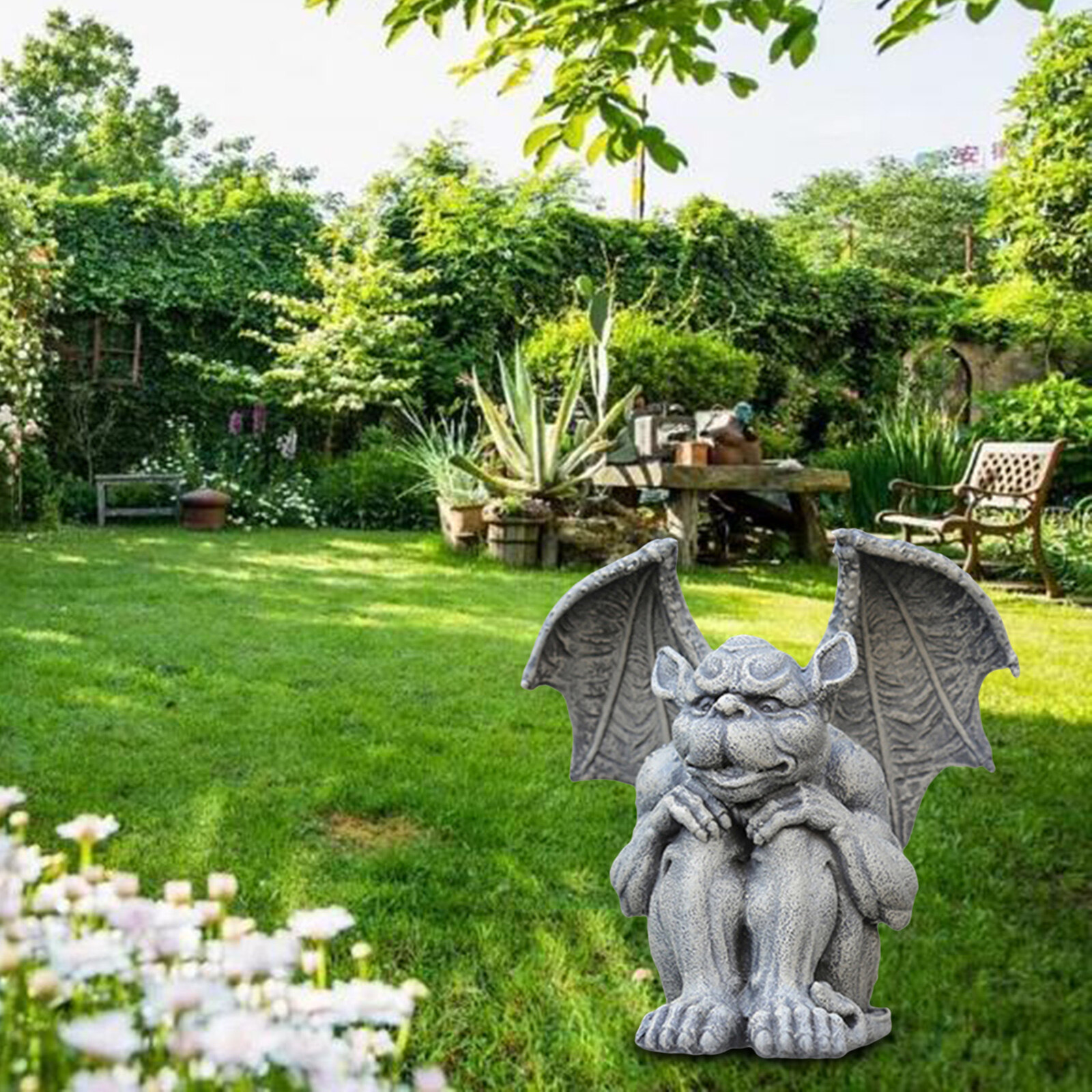 Resin Gargoyle Garden Statues | Fasci Garden