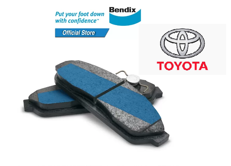 Original Bendix Metal King Titanium DB1422 Front Brake Pads For Toyota Altis 1.6,1.8 ZZE122 ...