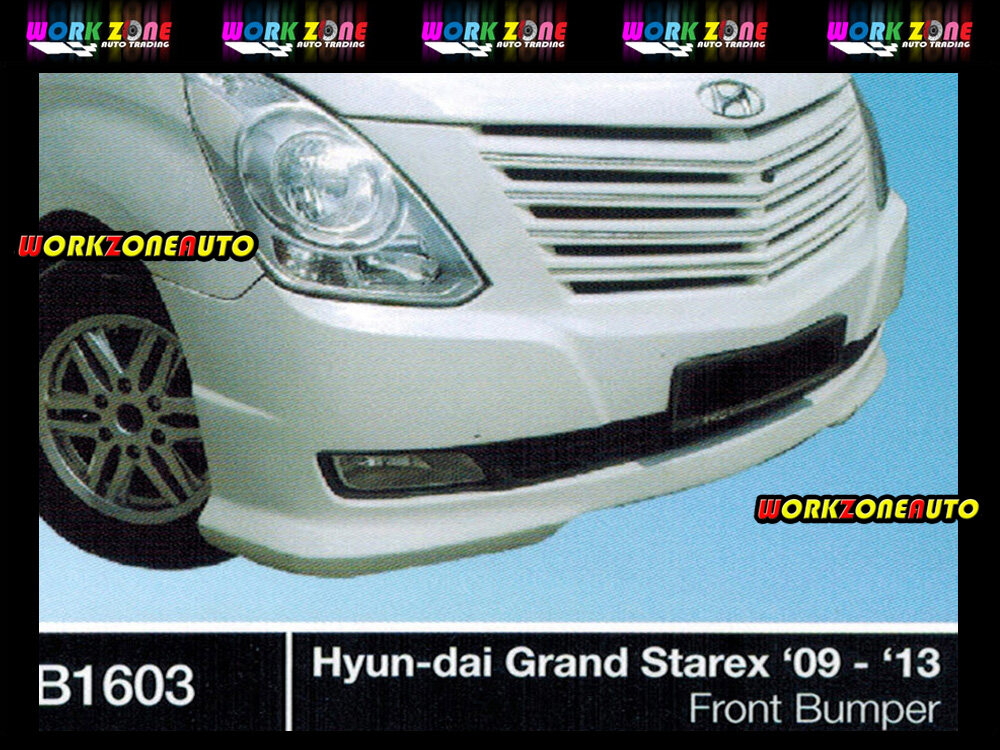 B1603 Hyundai Grand Starex 09-13 Fiber Front Bumper Body kit Bodykit ...