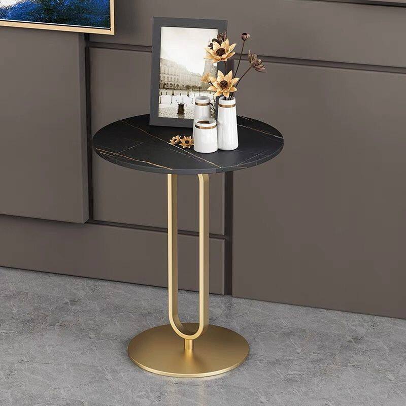 MOONLIGHT- Italian Nordic Marble Side Table Living Room Simple Bed Side ...