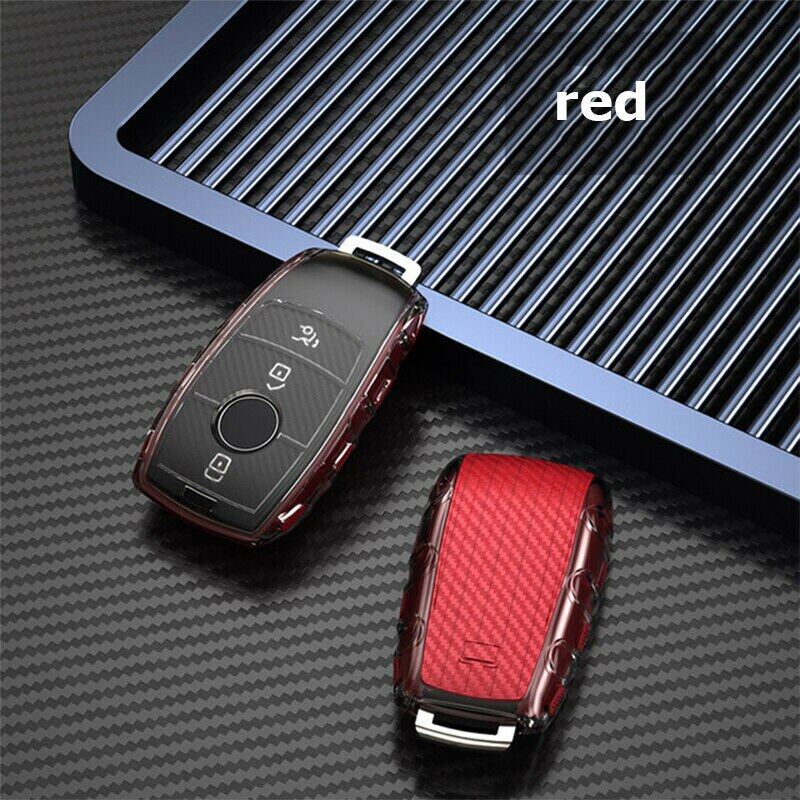 TPU Car Key Cover For Mercedes Benz E Class W213 W205 E200 E260 E300 E320 AMG CLA GLC 2018 2019 ...