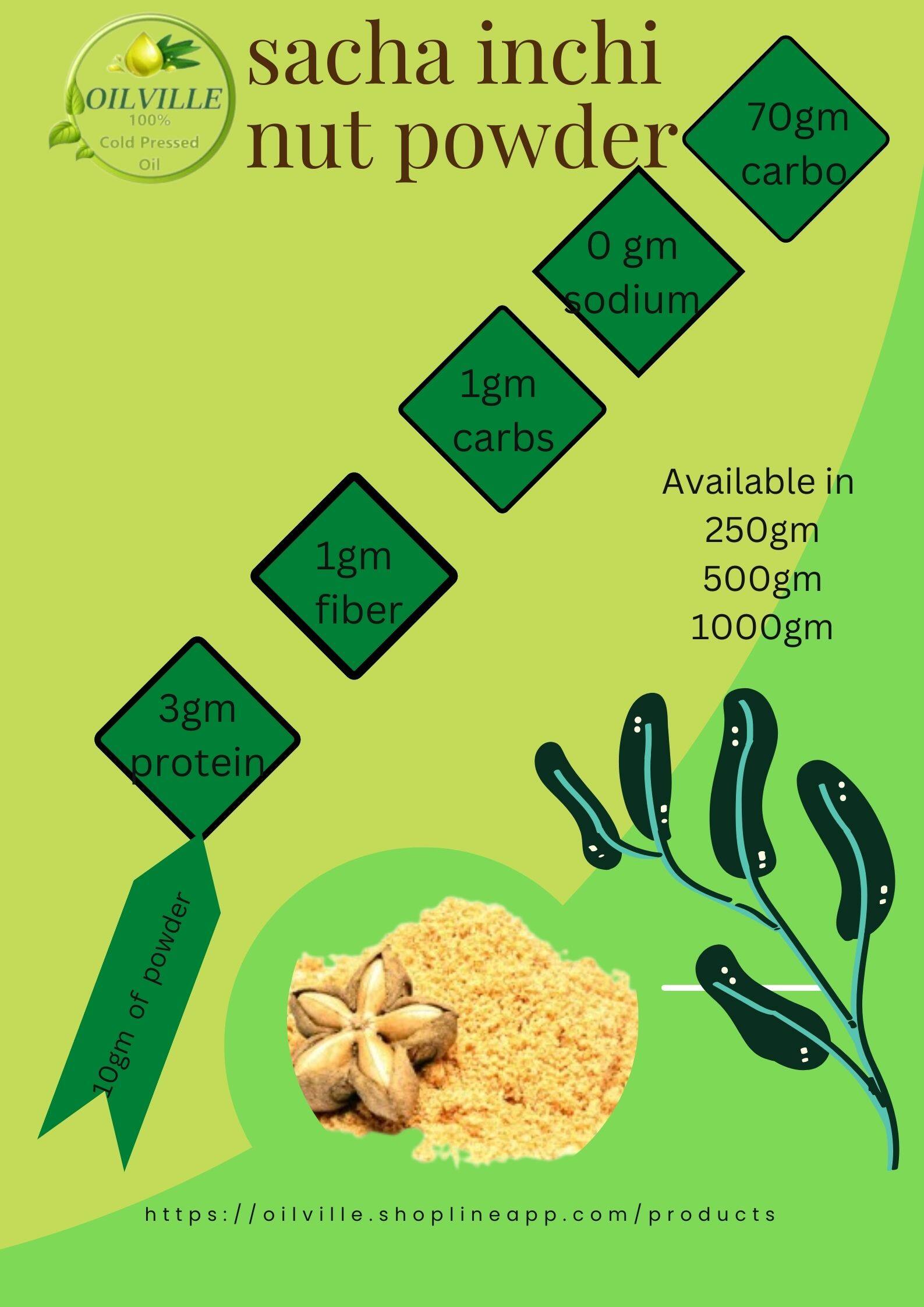 Sacha Inchi Nut Powder Raw | Lazada