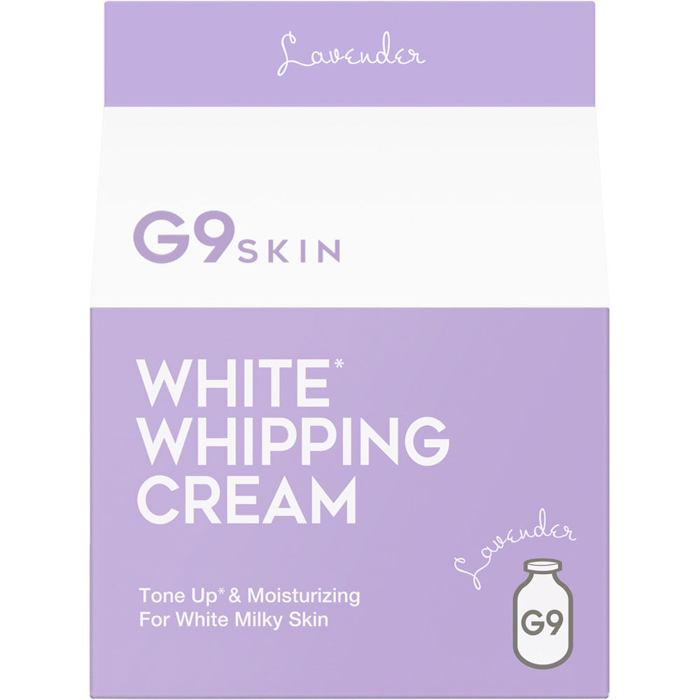 Dr G9 SKIN WHITE WHIPPING CREAM Lavender 50g Base Skin Makeup 基地 皮肤化妆 ...