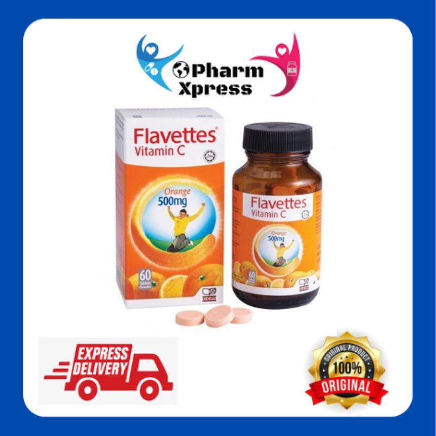 Flavettes Vitamin C 500mg 60's | Lazada