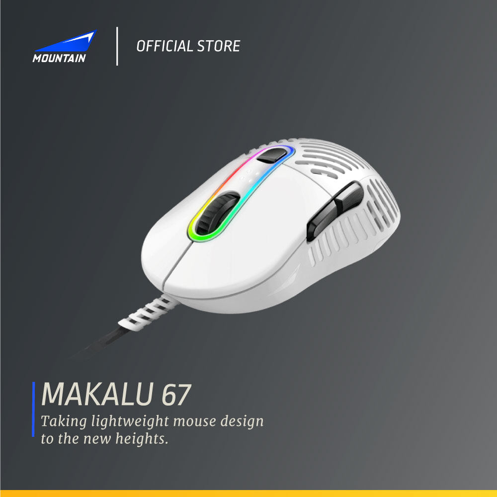 MOUNTAIN Makalu 67 RGB Gaming Mouse | Lazada