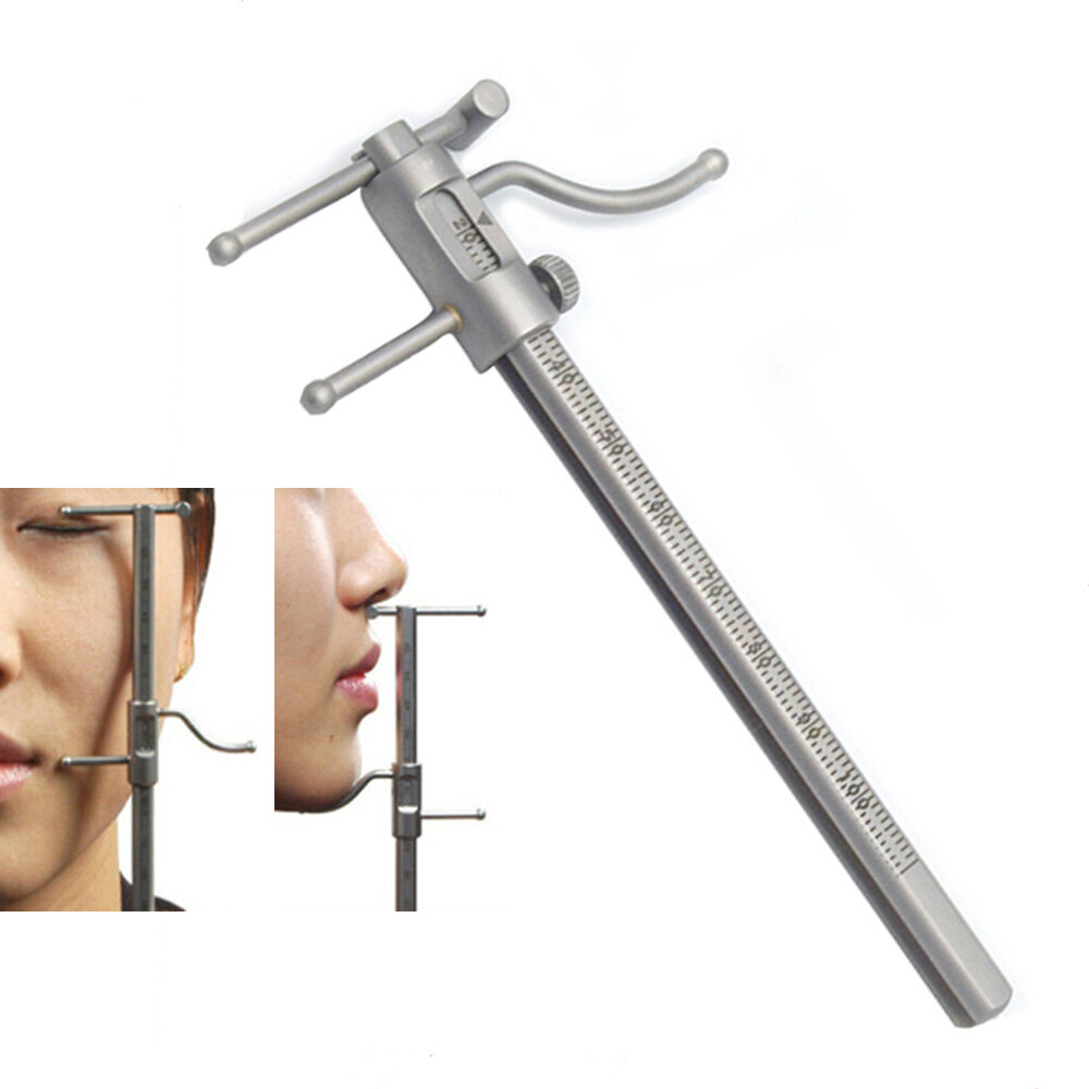 Dental Implant Measuring Gauge Caliper Ruler 0-100mm Stainless Steel ...