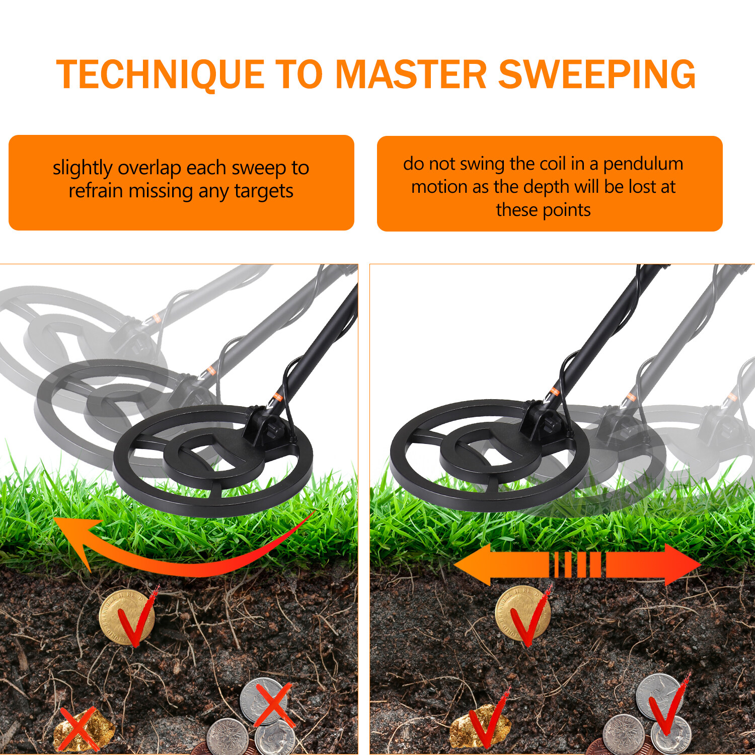 Portable Easy Installation Underground Metal Detector High Sensitivity ...