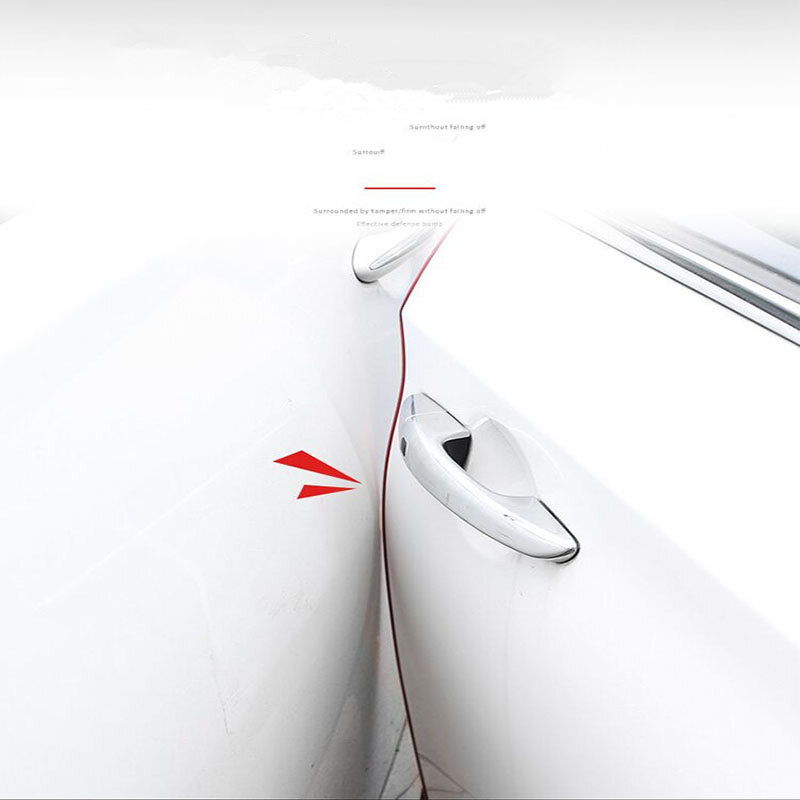 3M Chrome Molding Trim ประตูรถสติ๊กเกอร์ป้องกันคิ้วติดกันชนย่างรถ Anti ...