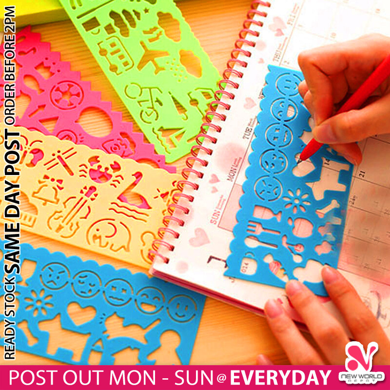 𝗜𝗠𝗣𝗥𝗢𝗩𝗜𝗡𝗚 𝗖𝗢𝗚𝗡𝗜𝗧𝗜𝗢𝗡 》4 In 1 Drawing Ruler Set Kids DIY Art Crafts ...