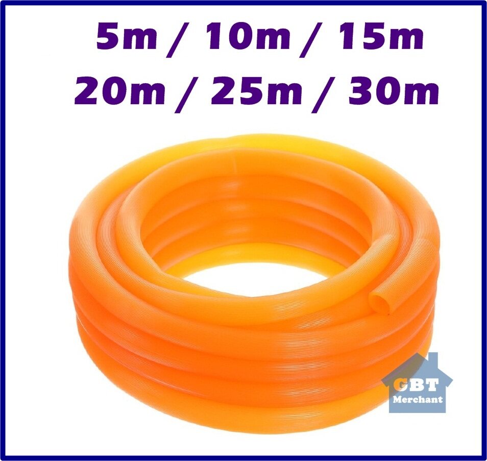 HIGH QUALITY Hose Water / Orange Garden Hose / Hose Getah Paip 5m , 10m ,15m ,20m , 25m ,1Roll ...