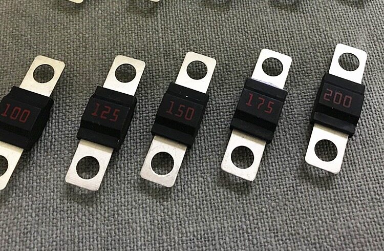 [5pcs] car bolt type fuse battery fuse 32V 30A 40A 50A 60A 70A 80A 100A ...