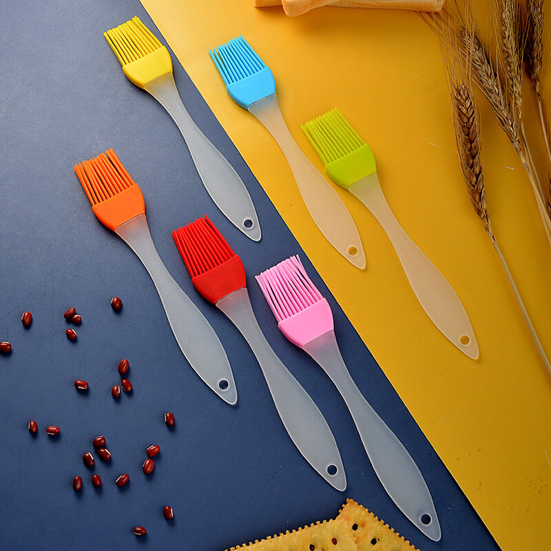 Barbecue Silicone Oil Brush Grill Pastry Cook Brush with Handle Baking ...