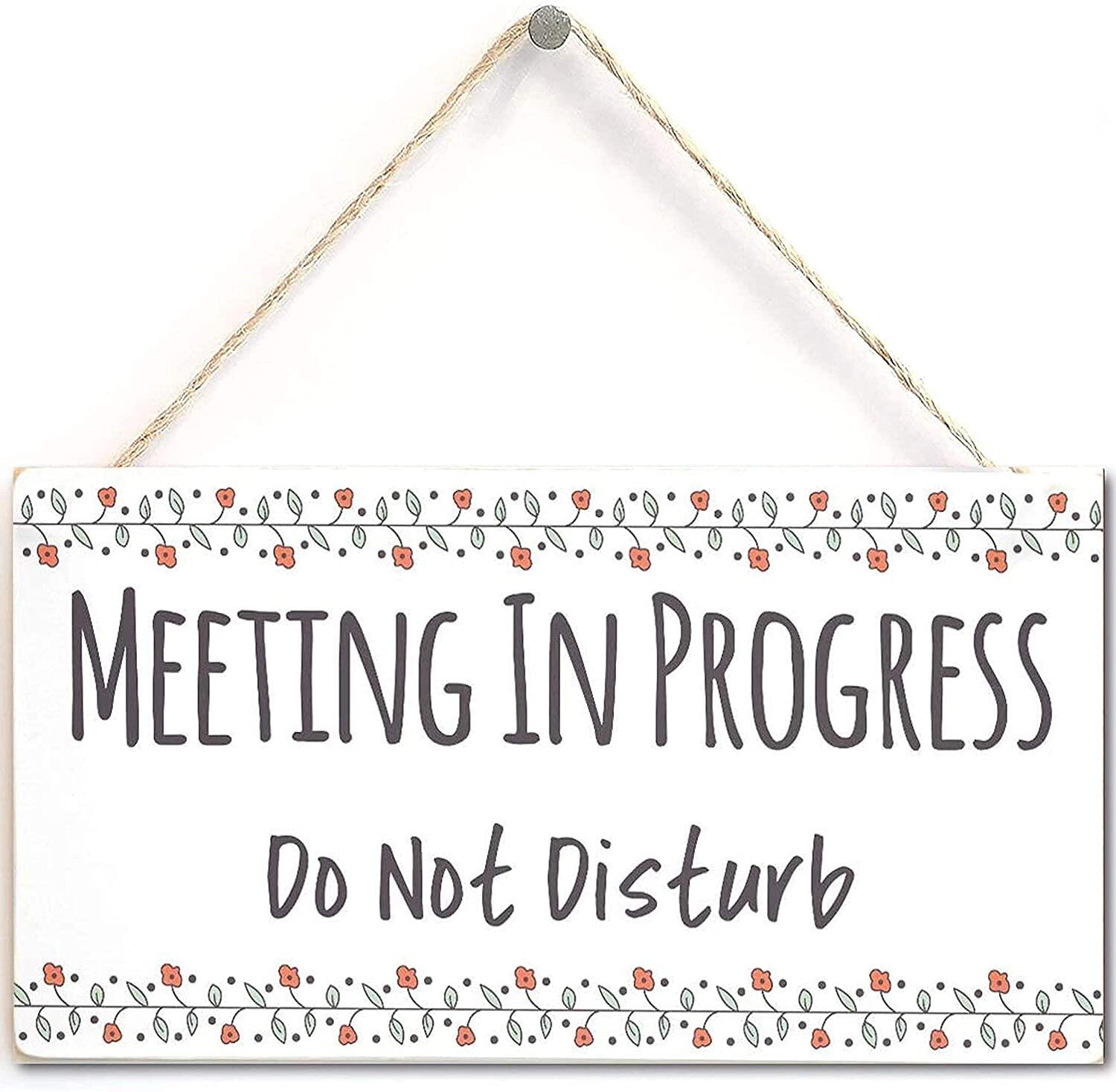 Meeting in Progress Do Not Disturb - Functional Do Not Disturb Notice ...