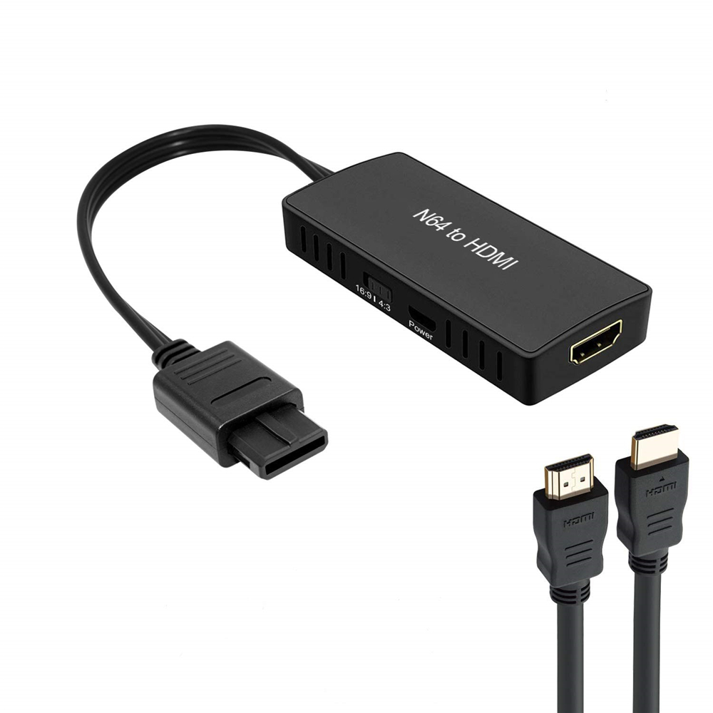 [สต็อก] N64 To HDMI Converter HD N64 To HDMI TV เหมาะสำหรับ N64 ...