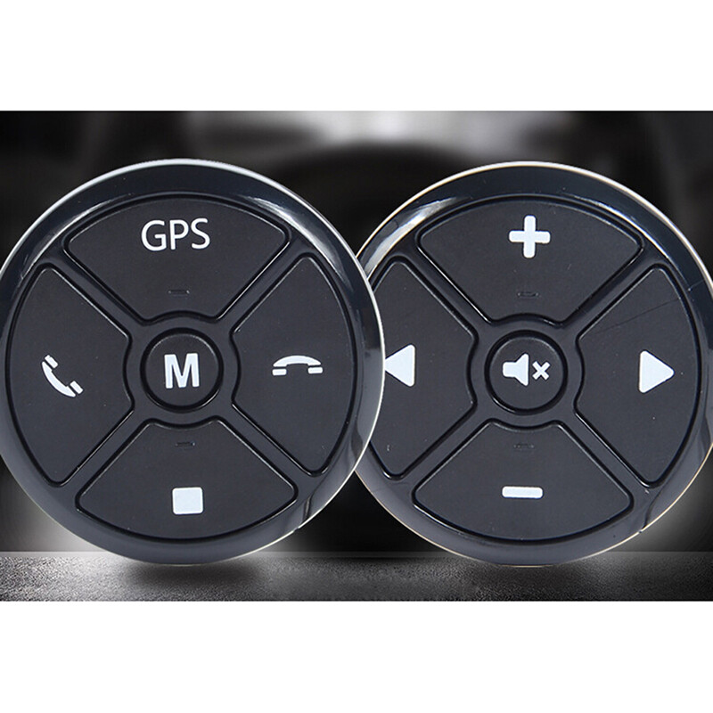 VEW8 Car Universal Light Steering Wheel Controller for GPS CD DVD Radio ...