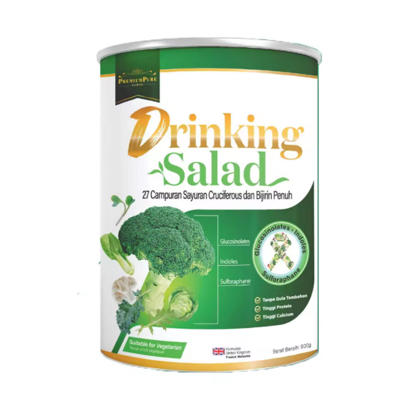 Premium Pure Drinking Salad [minuman 27 campuran sayuran cruciferous ...