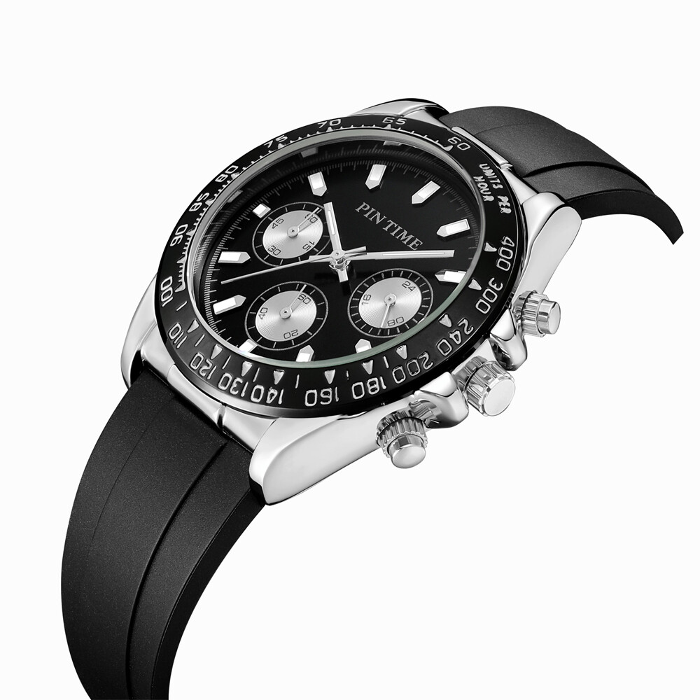 Men's Popular Six Pin Private Fashion Watch Quartz Watch - SeaTime ...