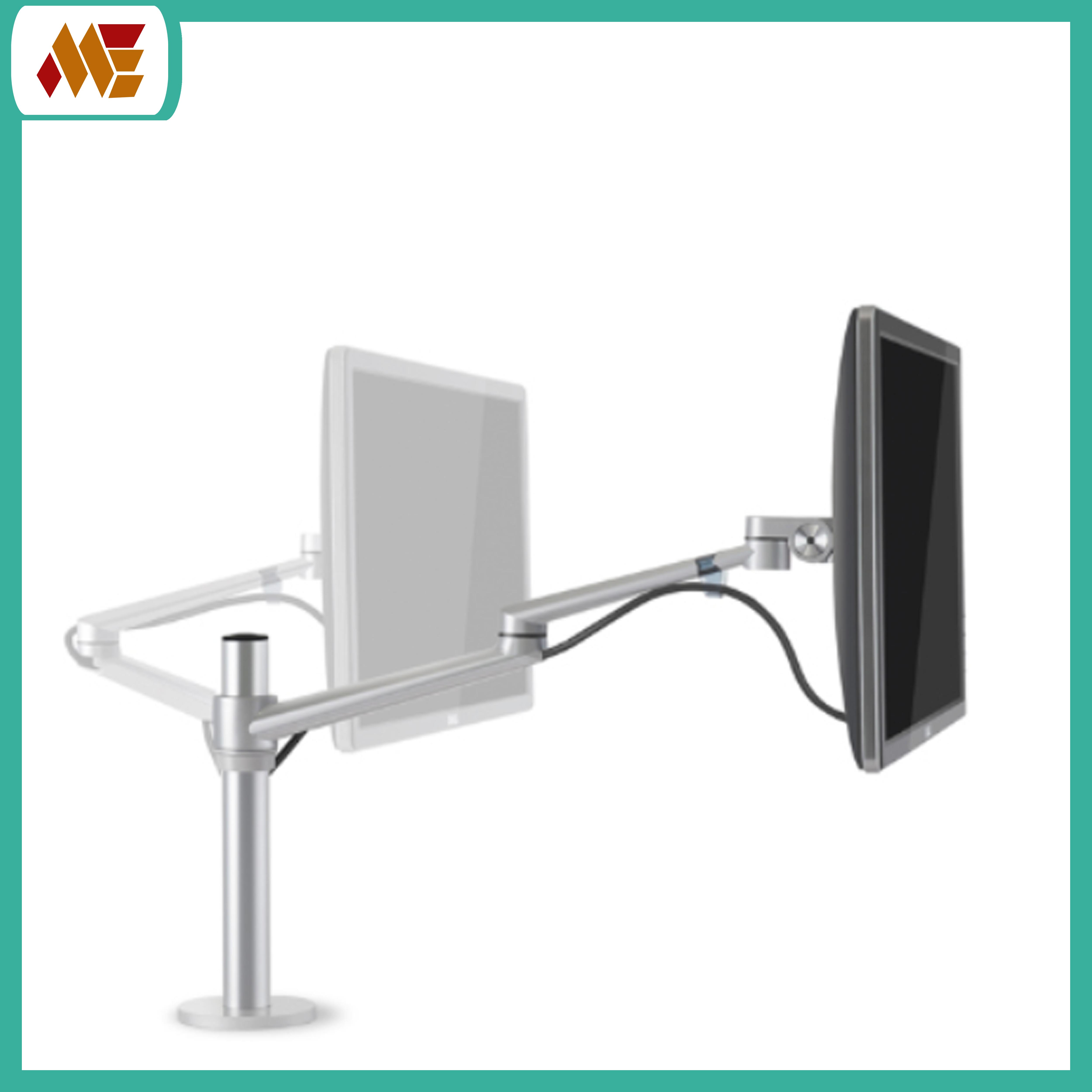 Metal Folding Single Computer Monitor Desk Mount Arm / Mount Stand ...