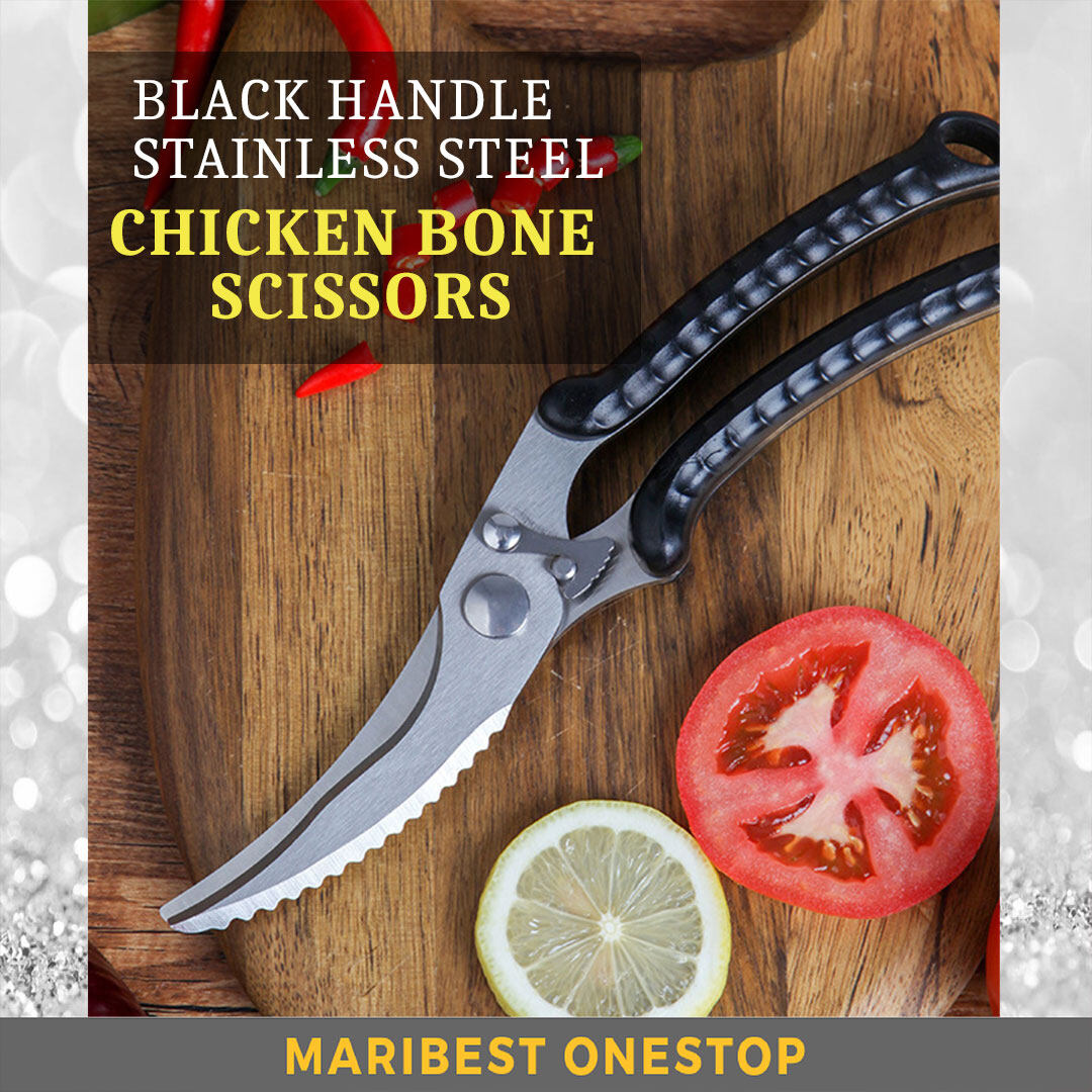 Stainless Steel Kitchen Scissor Bone Scissor Kitchen Shear Fish Crab ...