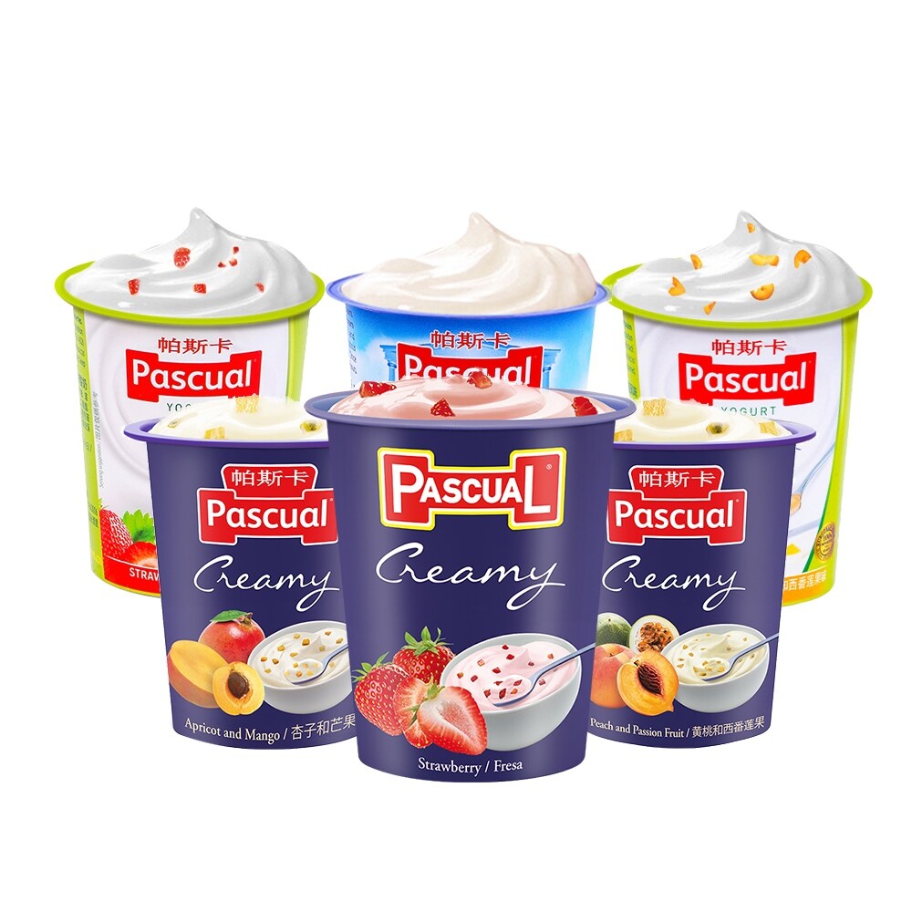 สเปนนำเข้า PASCUAL PASCAL Pap ความร้อนการรักษาธรรมดาสตรอเบอร์รี่แลคติกก ...