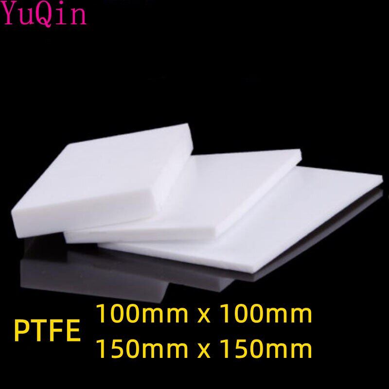 Square PTFE Sheet 100mm 150mm PTFE Plate PTFE Board Block Polytef Plate ...