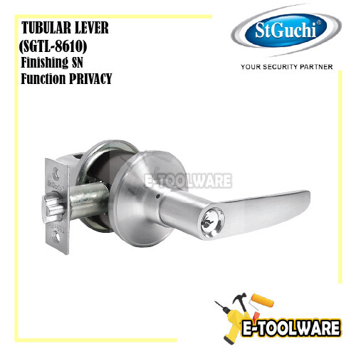 St Guchi SGTL-8610 Tubular Lever Lock (Privacy) St Guchi Lock | Lazada