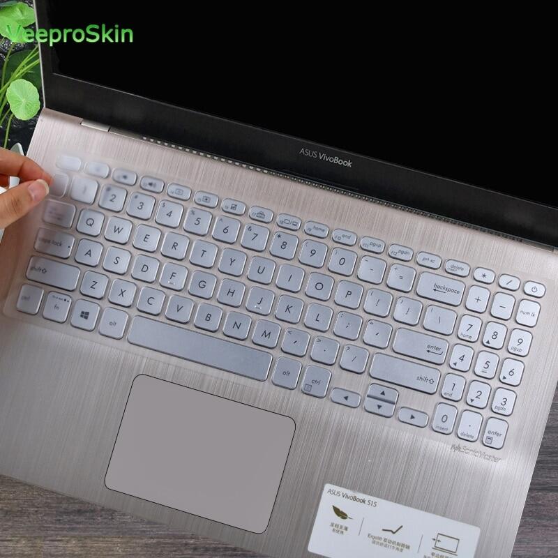 Silicone Keyboard Cover Skin For ASUS VivoBook x509j x509jb X509FB ...