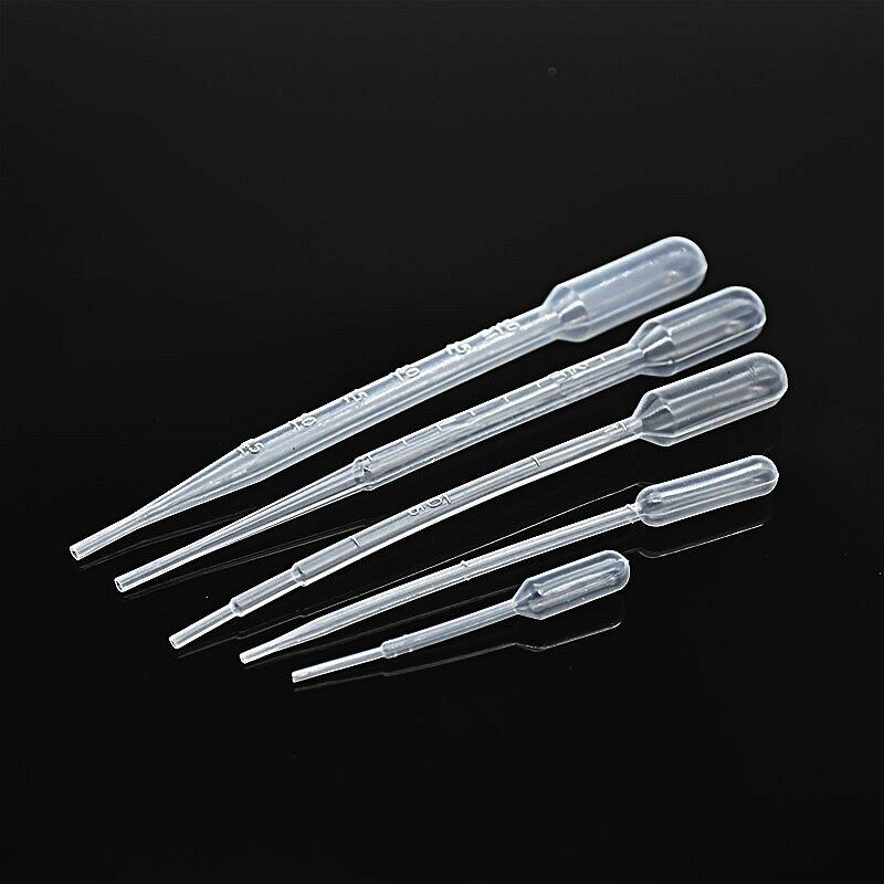 Pasteur Pipette Graduated Plastic Straw Disposable Dropper Airbrush ...