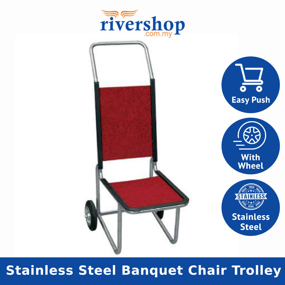 Stainless Steel Banquet Chair Trolley BQC-405/SS for Restaurant / Hotel ...