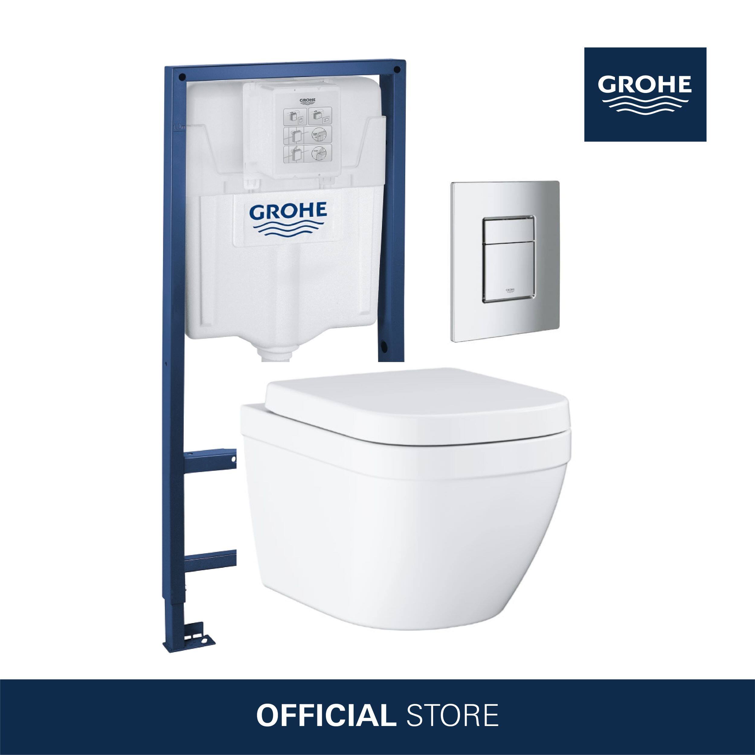 GROHE EUROSMART WALL HUNG WC 39205000 | Lazada