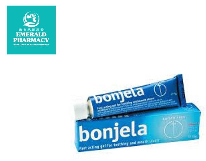 Bonjela Gel 15g (for teething and mouth ulcers) | Lazada