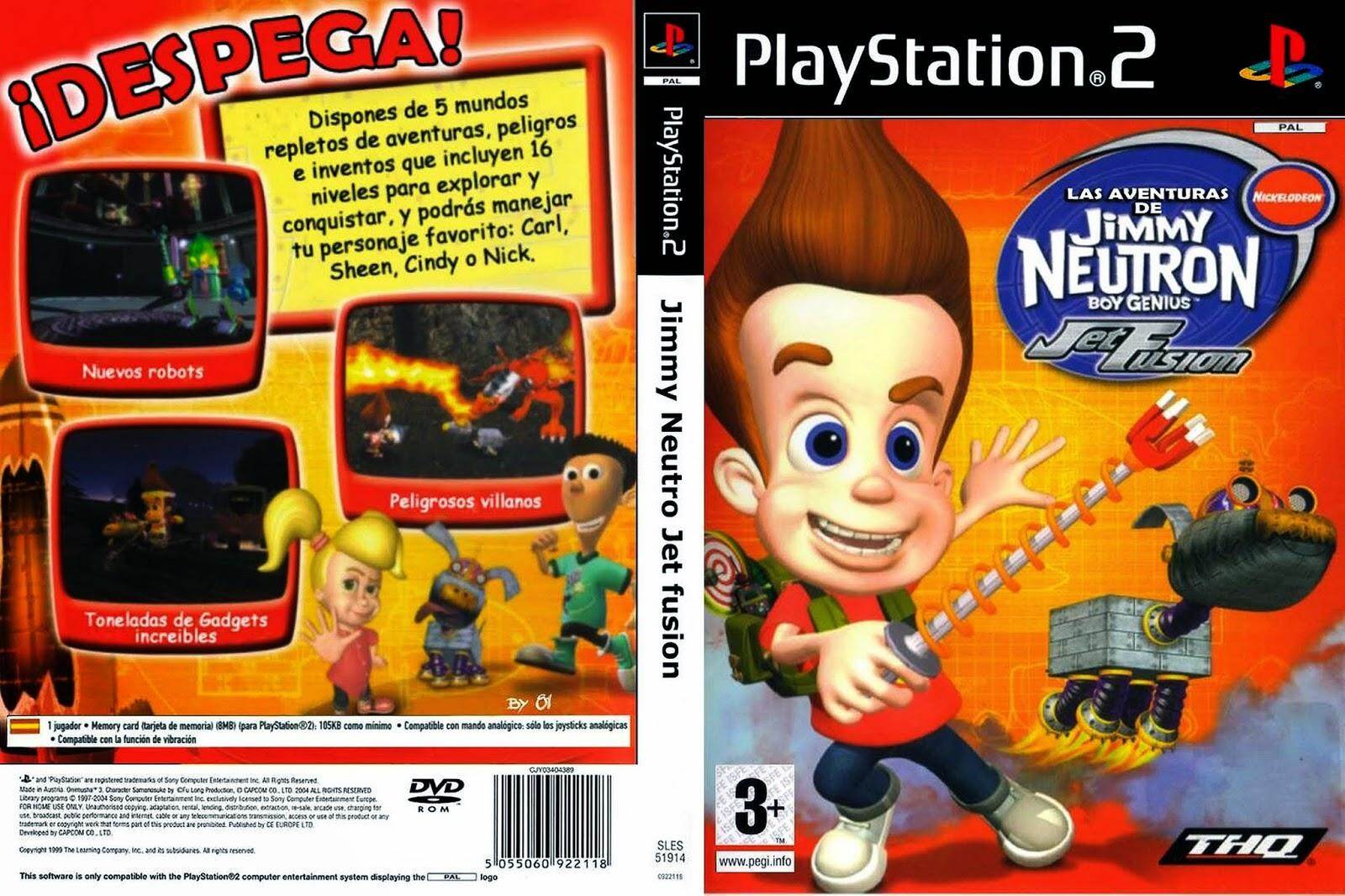 PS2 Jimmy Neutron Jet Fusion | Lazada