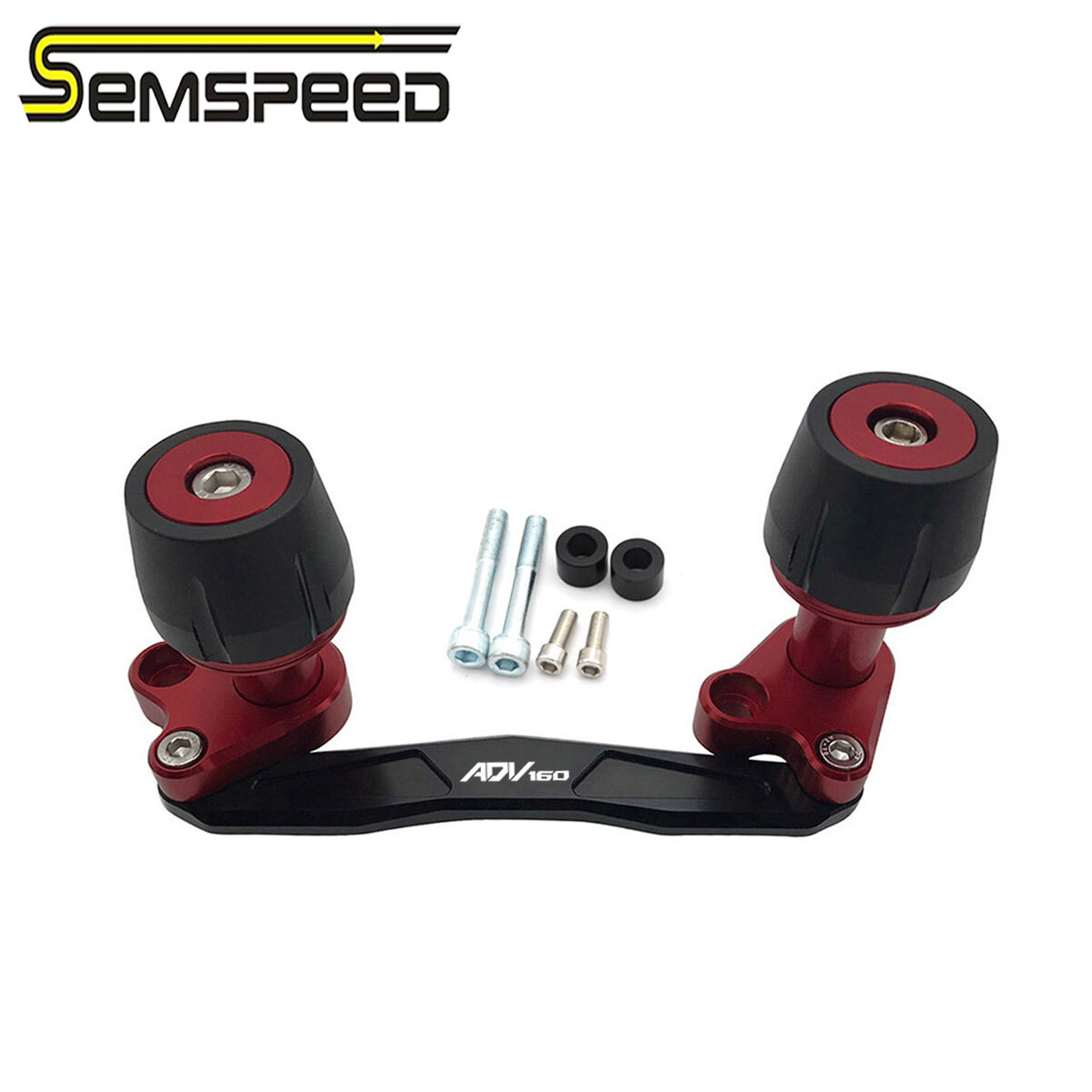 SEMSPEED Motorcycle CNC Rear Axle Exhaust Wheel Anti-Crash Slider ...