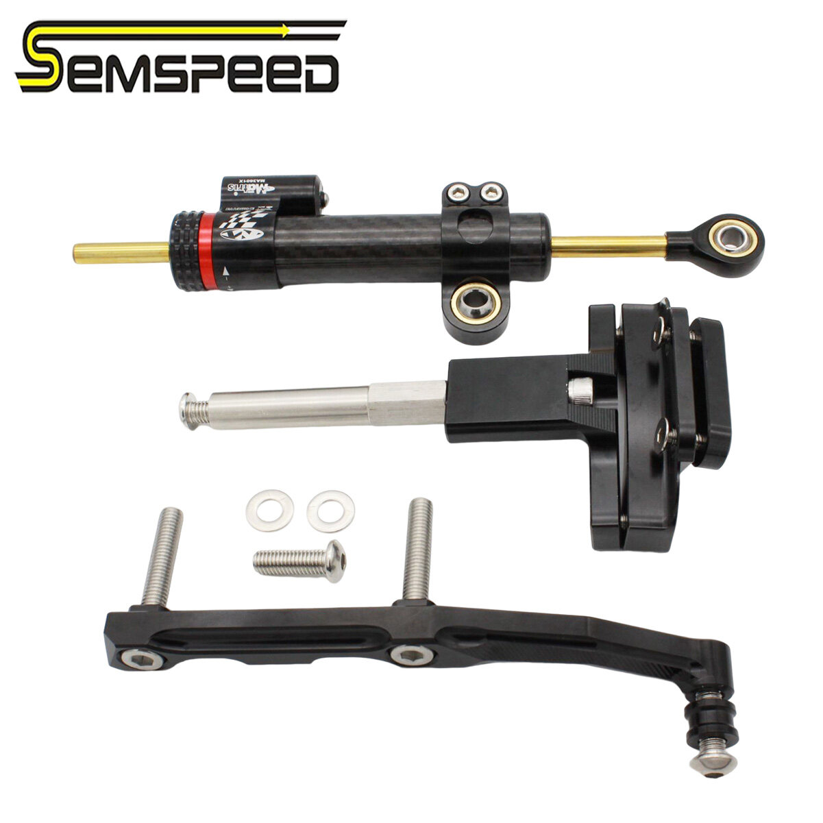 SEMSPEED Motorcycle CNC Direction Damper Steering Shock Absorber ...