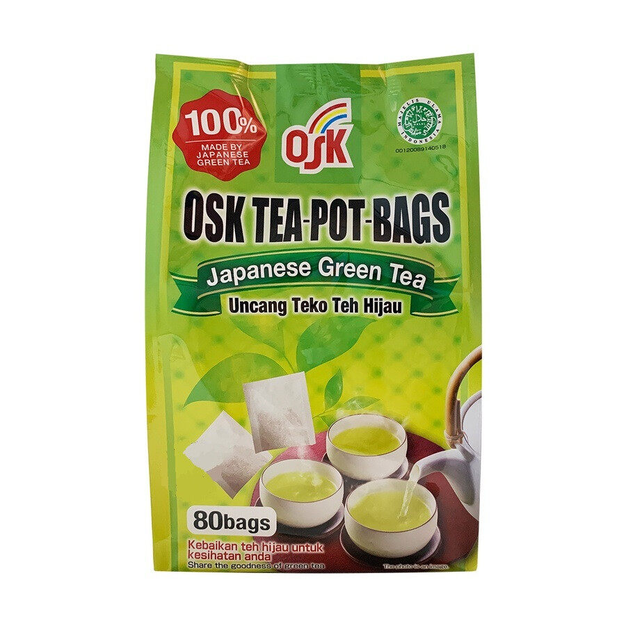 (NO STAPLE) WJS OSK Japanese Green Tea Leaves New Family Roasted Green Tea Jasmine Tea Japanese ...
