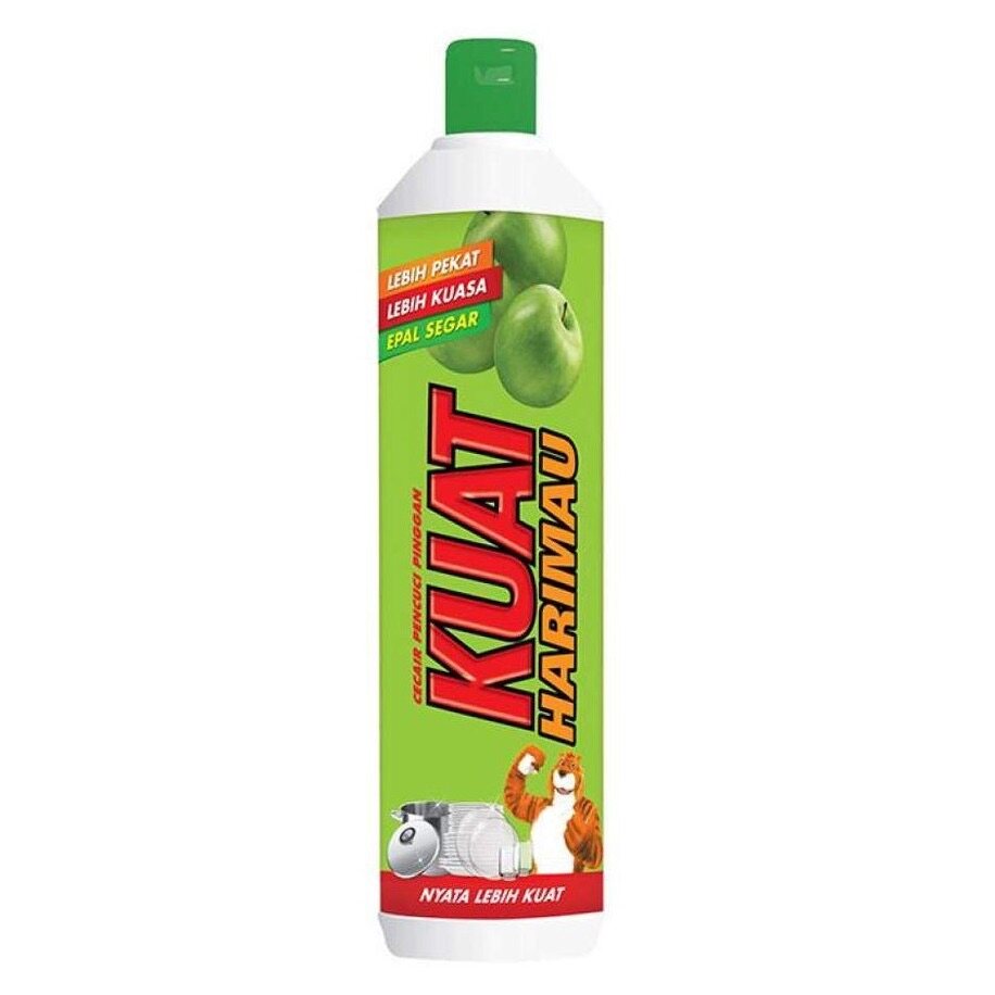 Kuat Harimau Dishwashing Liquid Apple 900ml | Lazada