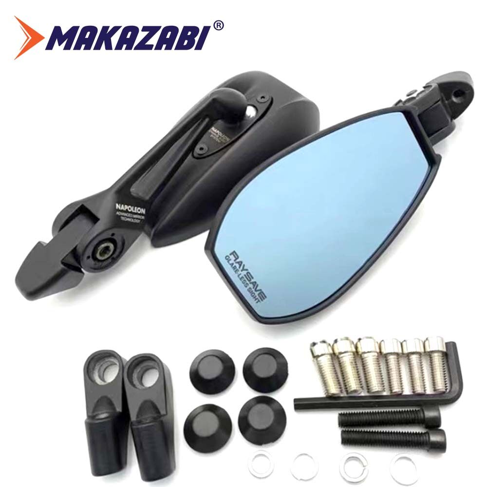 Universal Motorcycle CNC Rear View RAYSAVE TANAX NAPOLEON Side Mirror ... Universal Motorcycle CNC Rear View RAYSAVE TANAX NAPOLEON Side Mirror ...
