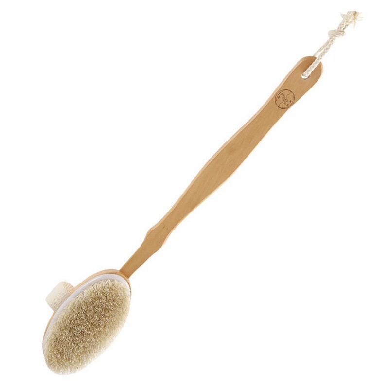 Bath Body Brush Back Scrubber Exfoliating Body Massager Long Handle ...