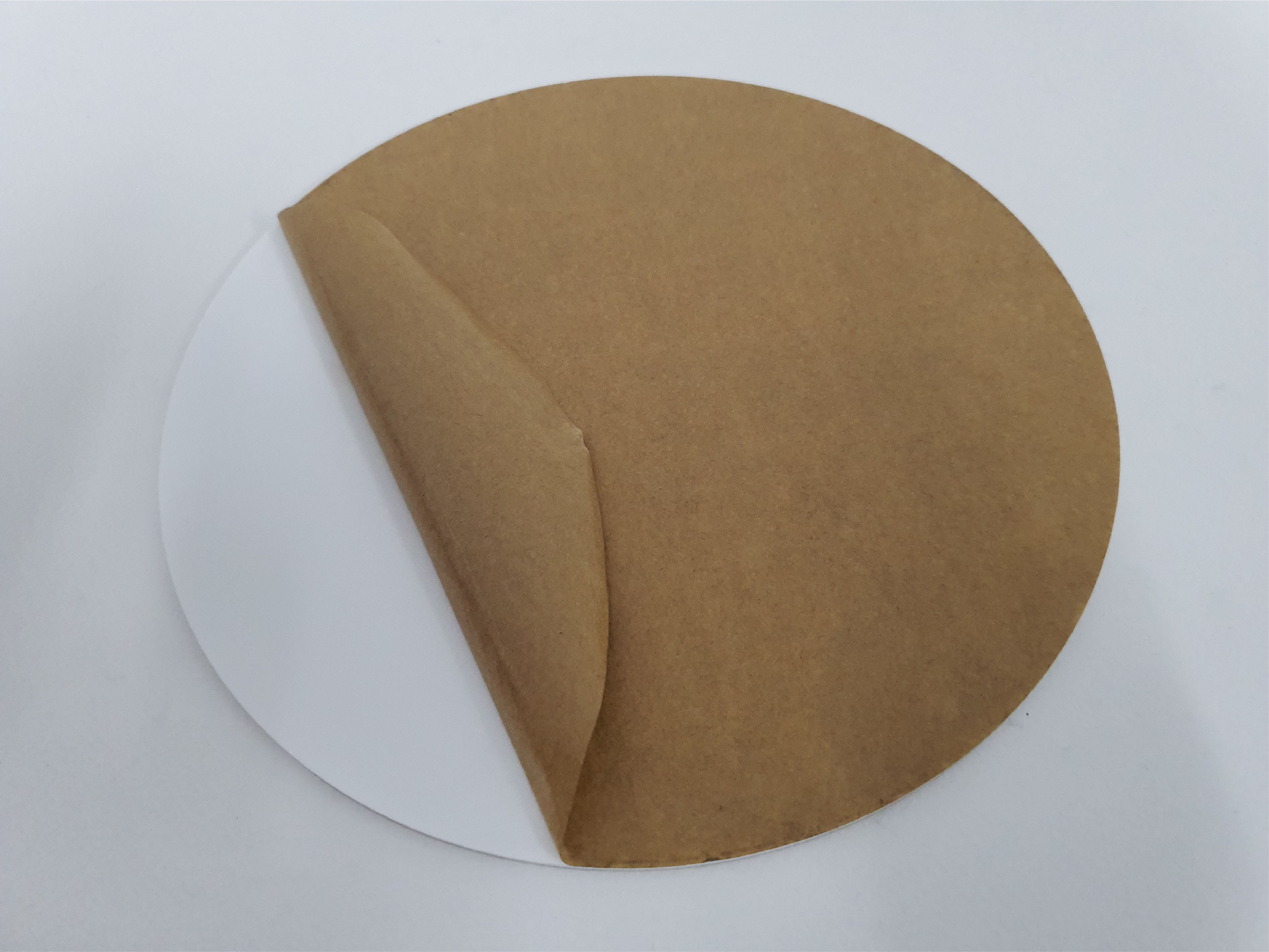 Round Shaped Acrylic Sheet /Perspex 3mm thickness Opaque White Diameter ...
