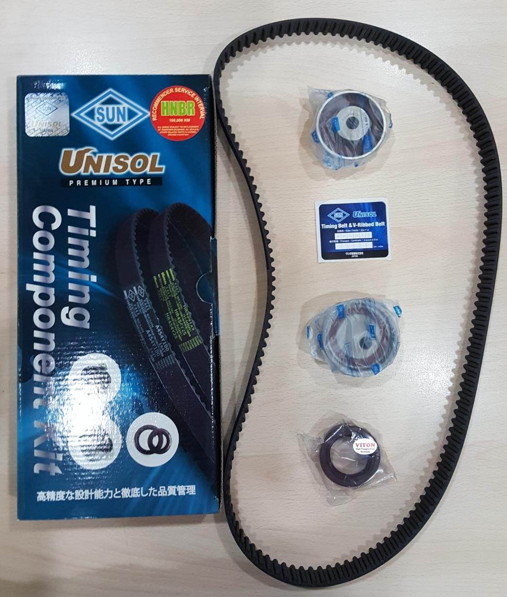 Mitsubishi Lancer 1.6 4G91,VR4 DOHC timing belt kit set,100,000km,Made ...